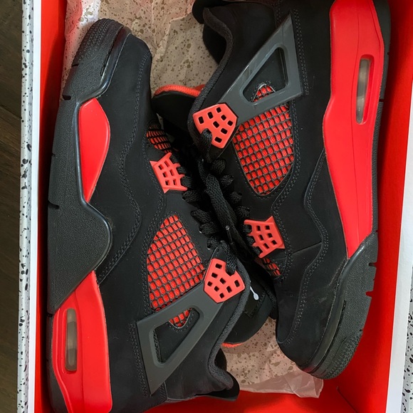 Jordan | Shoes | Jordan 4 Retro Red Thunders | Poshmark